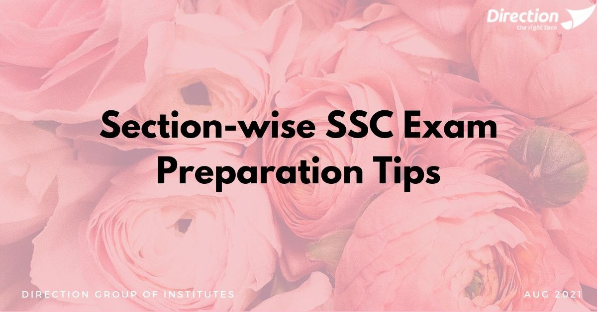 Section-wise SSC Exam Preparation Tips - Direction E-learning