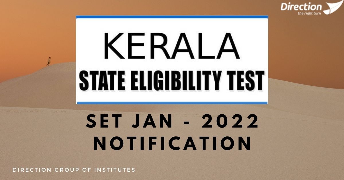 SET Jan - 2022 Notification - Direction E-learning