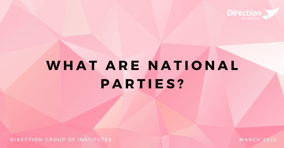 What are national parties? - Direction E-learning